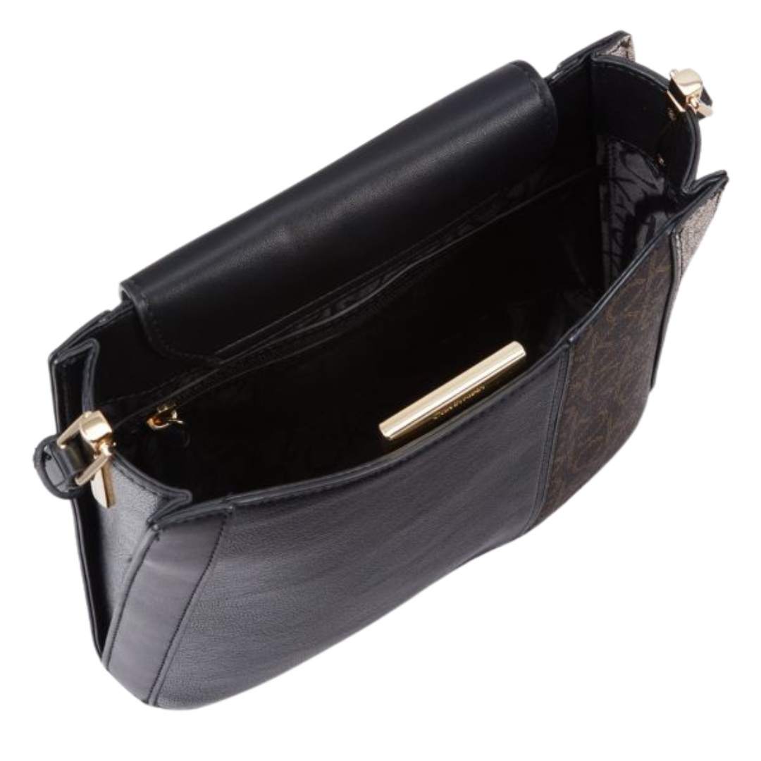 CALVIN KLEIN Wren Colorblock Crossbody Bag BLACK/KAKAI/BEIGE – Fashion ...