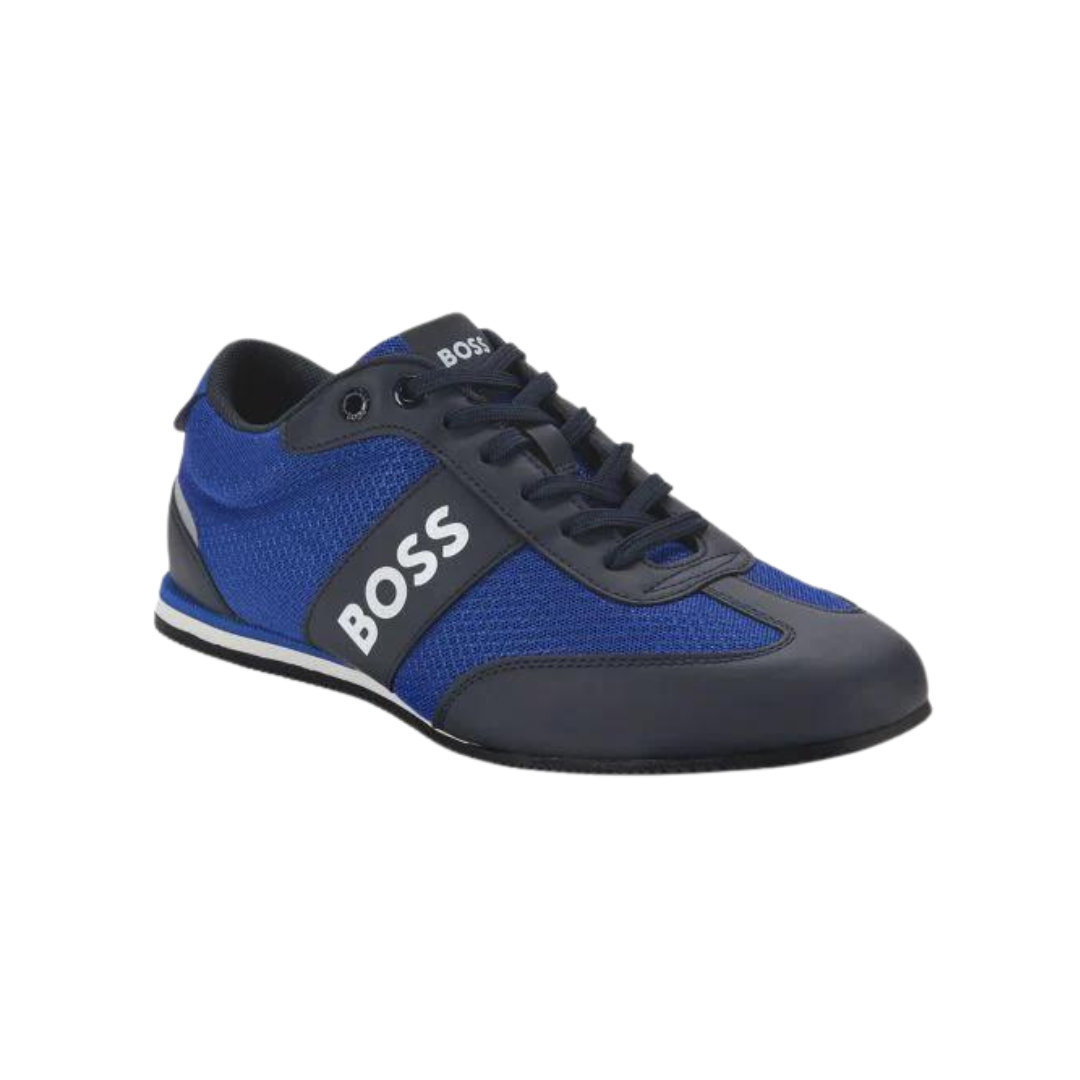BOSS Rusham Logo Mesh Sneakers – Fashion HUB KSA
