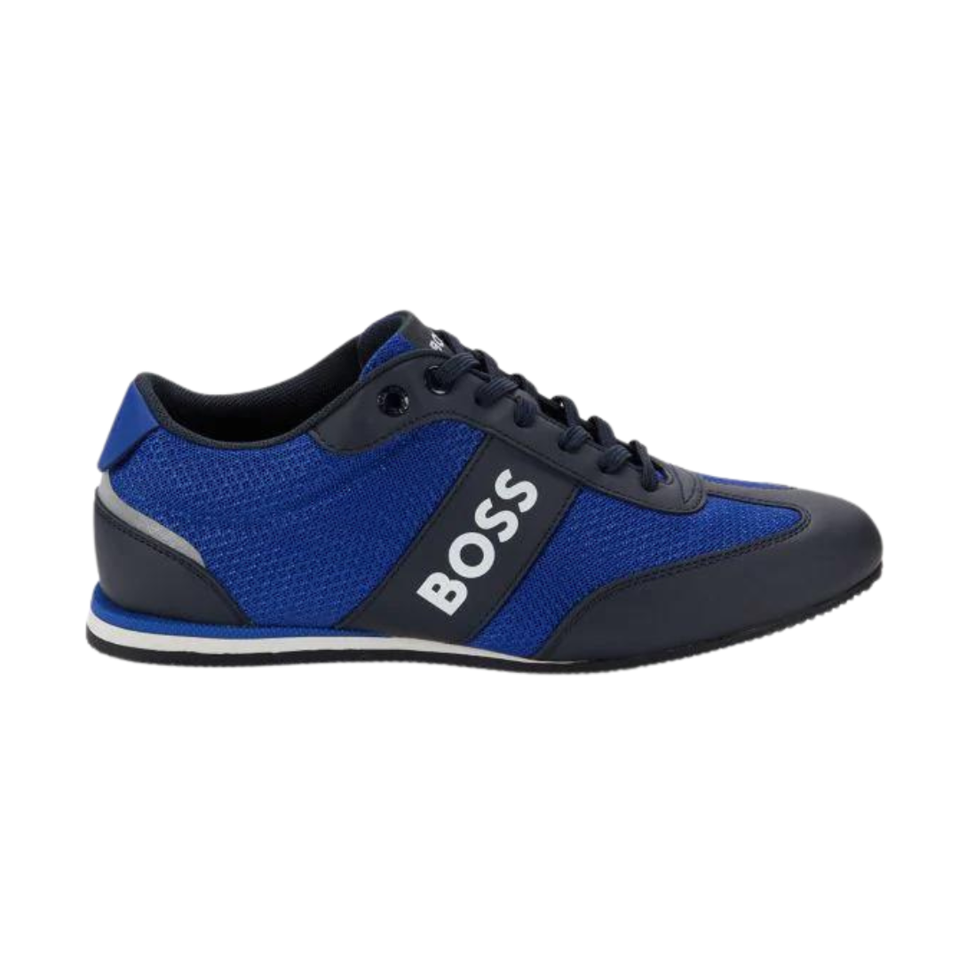 BOSS Rusham Logo Mesh Sneakers – Fashion HUB KSA