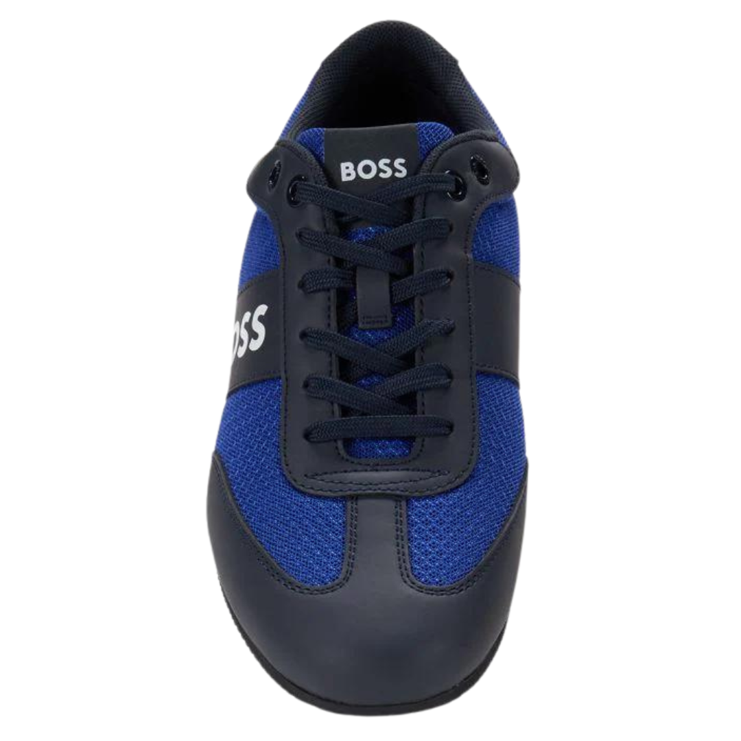 BOSS Rusham Logo Mesh Sneakers – Fashion HUB KSA